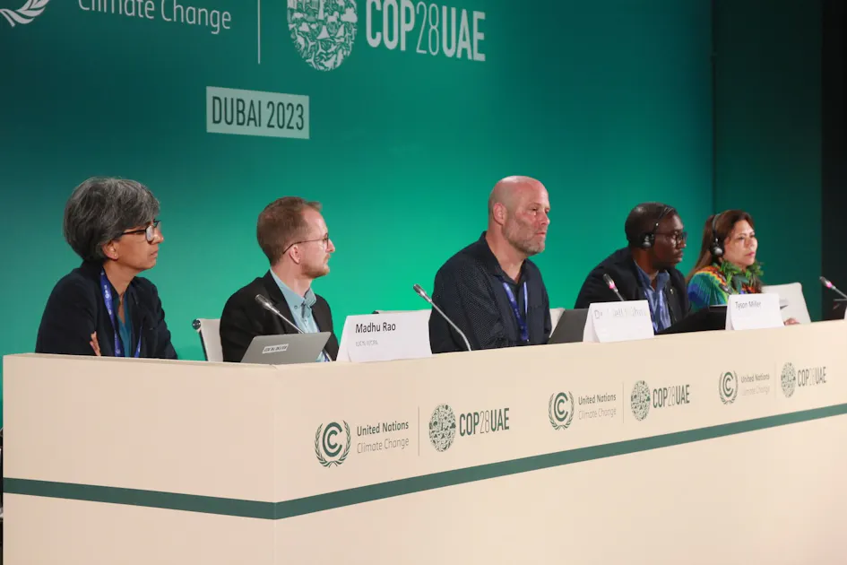 COP28 Press Conference: Oil and gas threats to protected areas ...