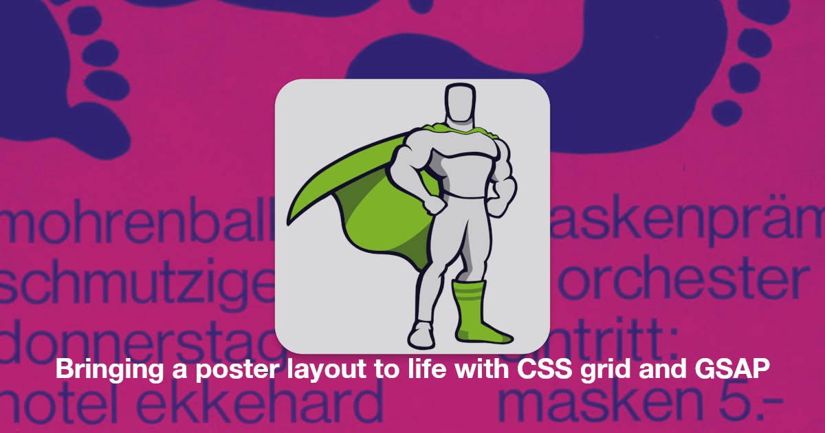 Bringing A Poster Layout To Life With Css Grid And Gsap Data Orchestration For Composable Commerce