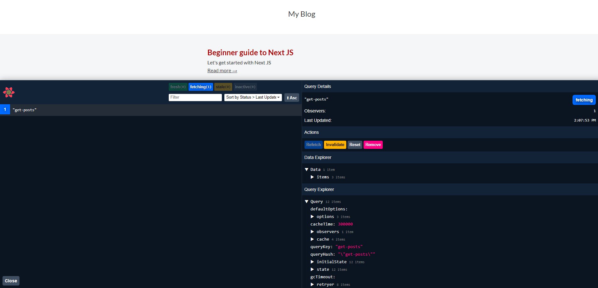 How To Use React Query With React And Graphql Takeshape A Platform For The Jamstack 