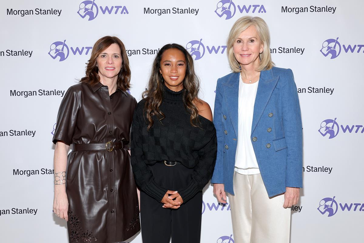 Morgan Stanley sponsors WTA's youth-focused initiative | The GIST
