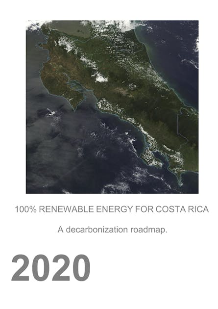 100% Renewable Energy for Costa Rica: A Decarbonization Roadmap | One Earth