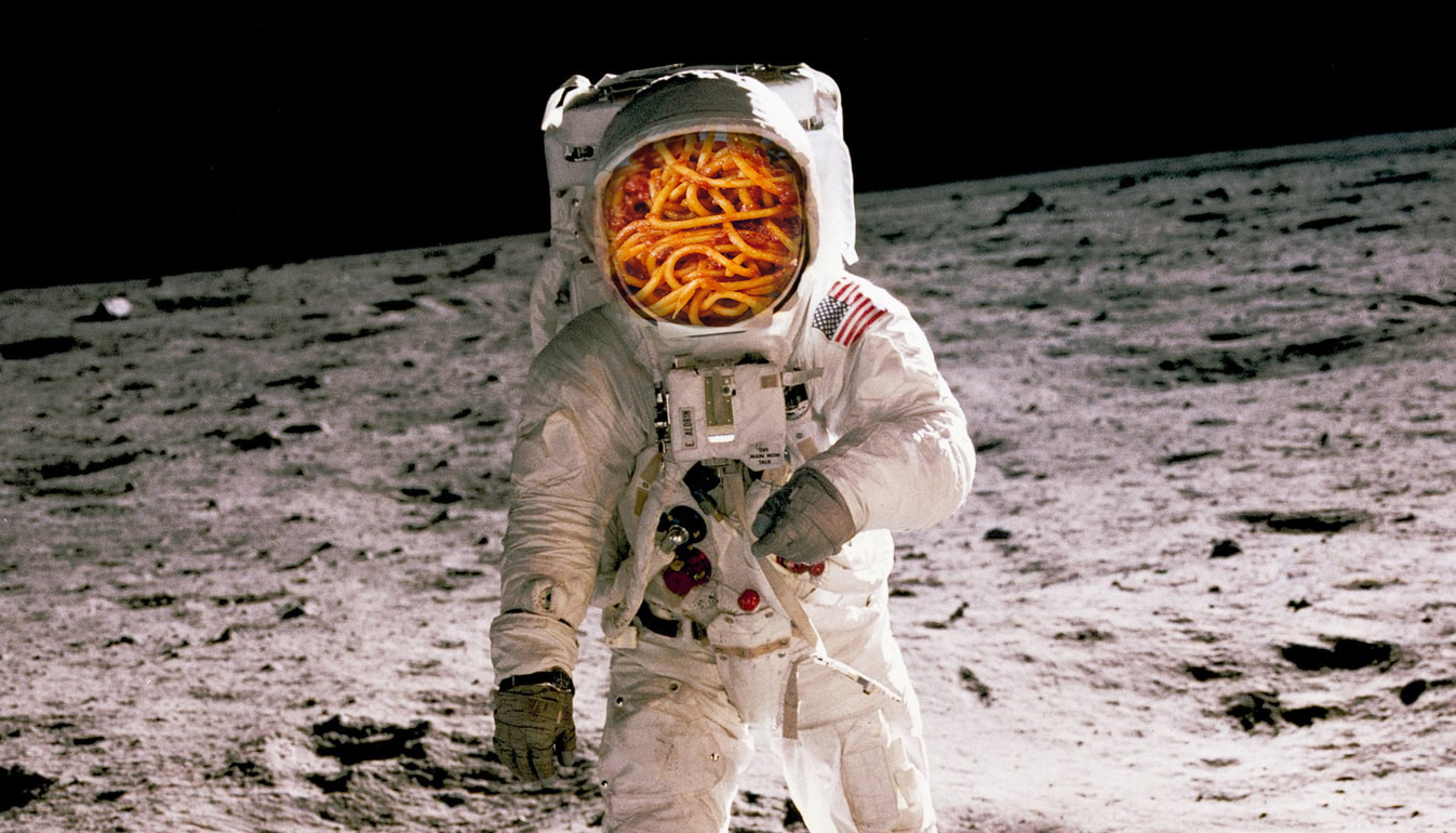 Intergalactic pasta may hold the secrets to the universe